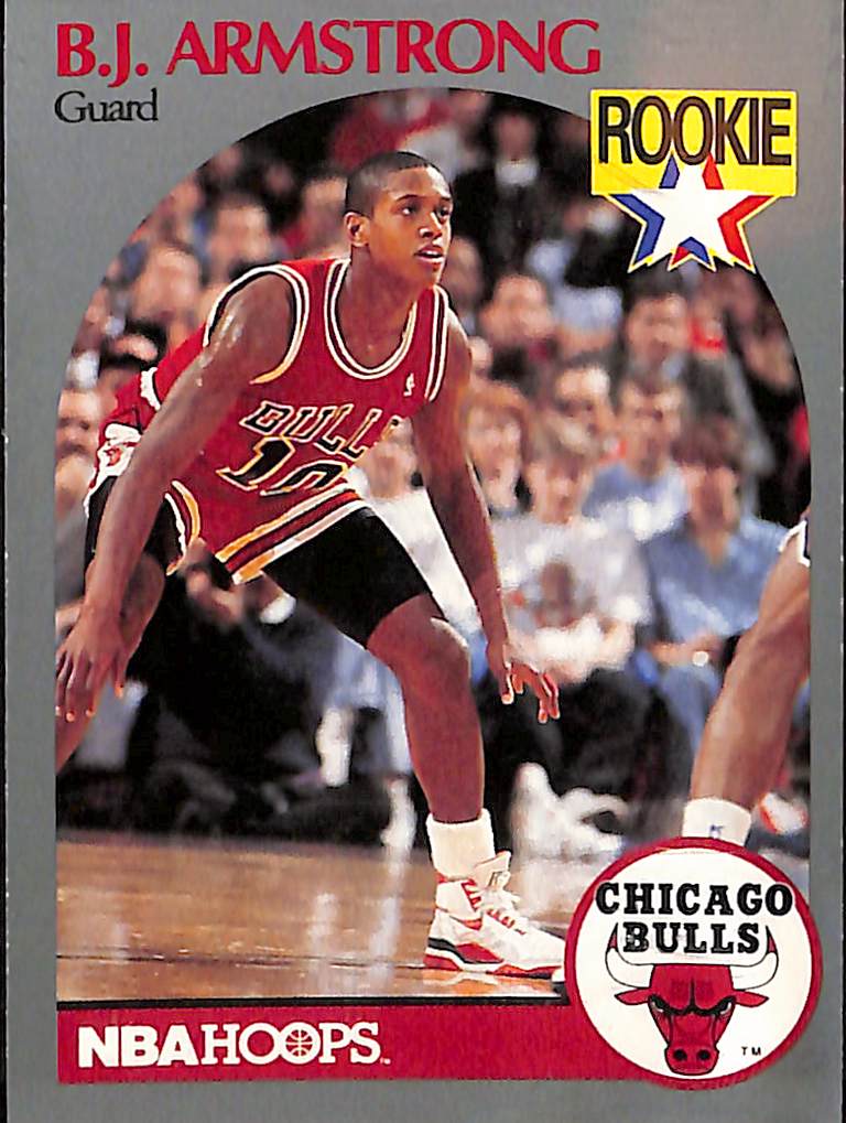 B.J. Armstrong NBA Basketball Collector Cards Large Inventory In Stock ...
