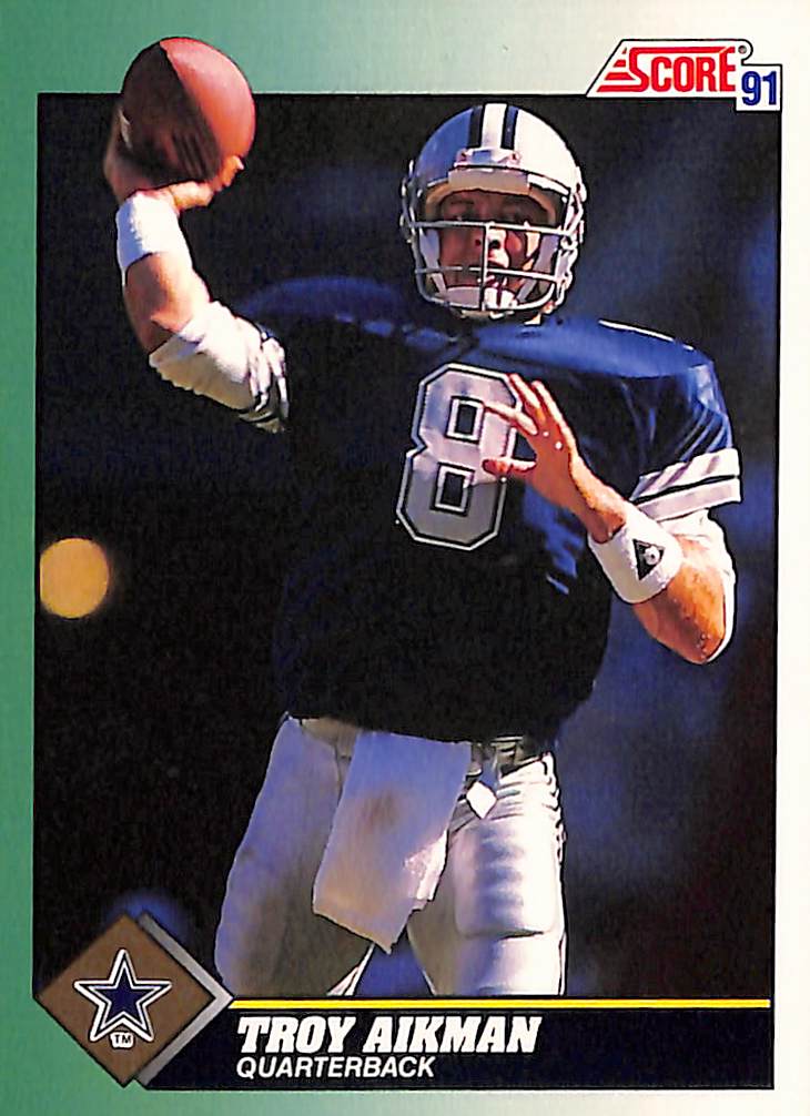 Troy Aikman Football Collector Cards Large Selection Top Cards and In ...