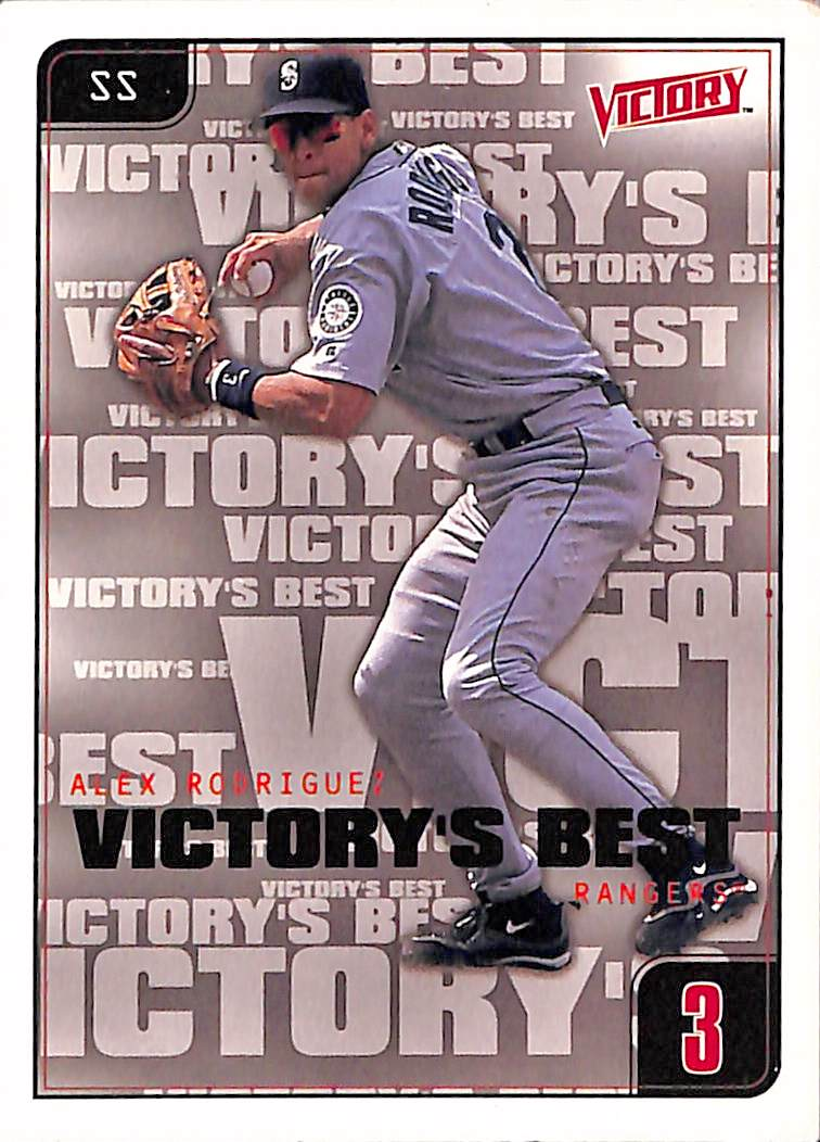 Alex Rodriguez A-Rod Baseball Collector Player Cards – FIINR Auctions