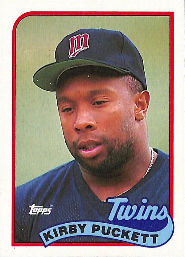 1989 Topps Kirby Puckett MLB Baseball Error Card #650 - Error Card - M ...